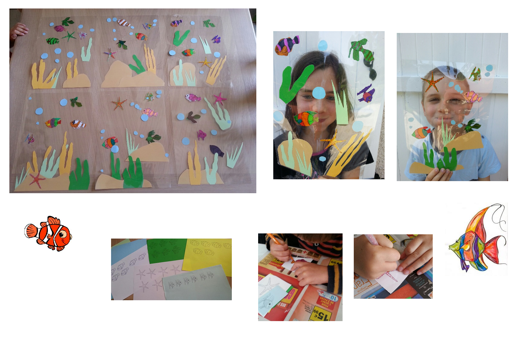 Dessiner les fonds marin